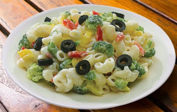 Creamy Macaroni With Buttered Vegetables – Manjilas